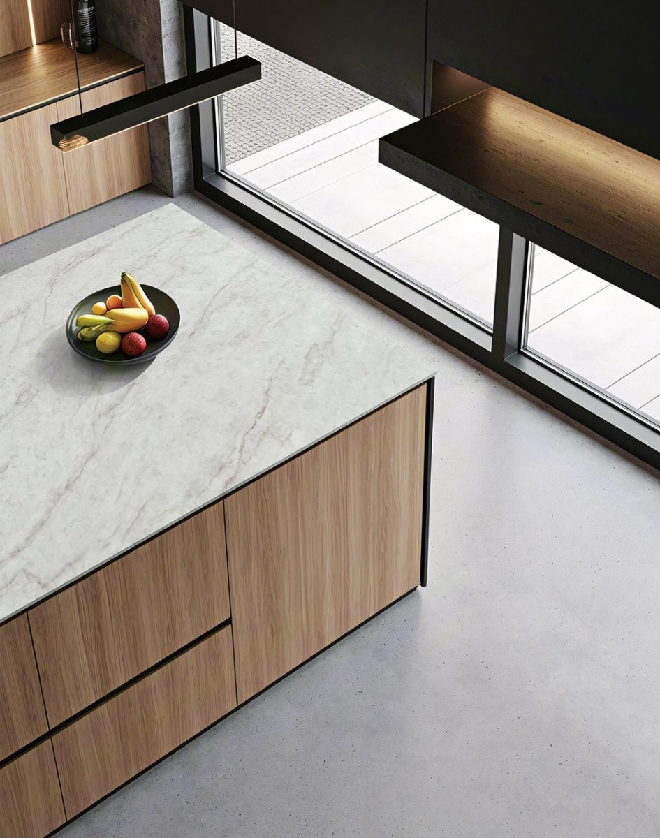 Taj-Mahal-light-kitchen - Banks Benchtops