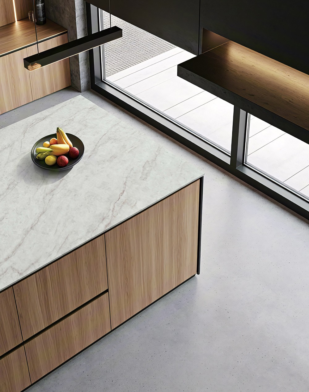 Taj-Mahal-light-kitchen - Banks Benchtops